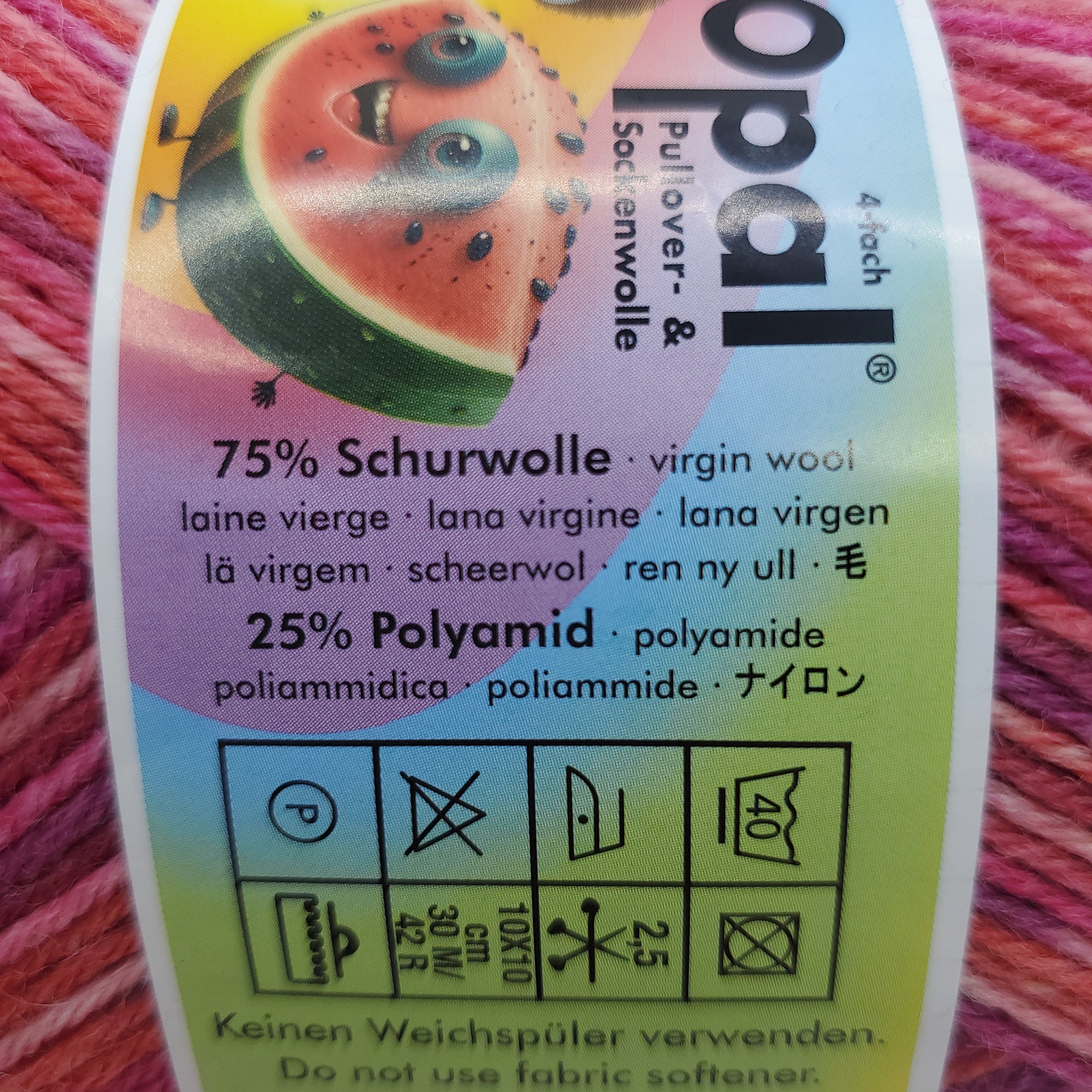 Opal Funny Fruits – Asammy's Yarn Shop