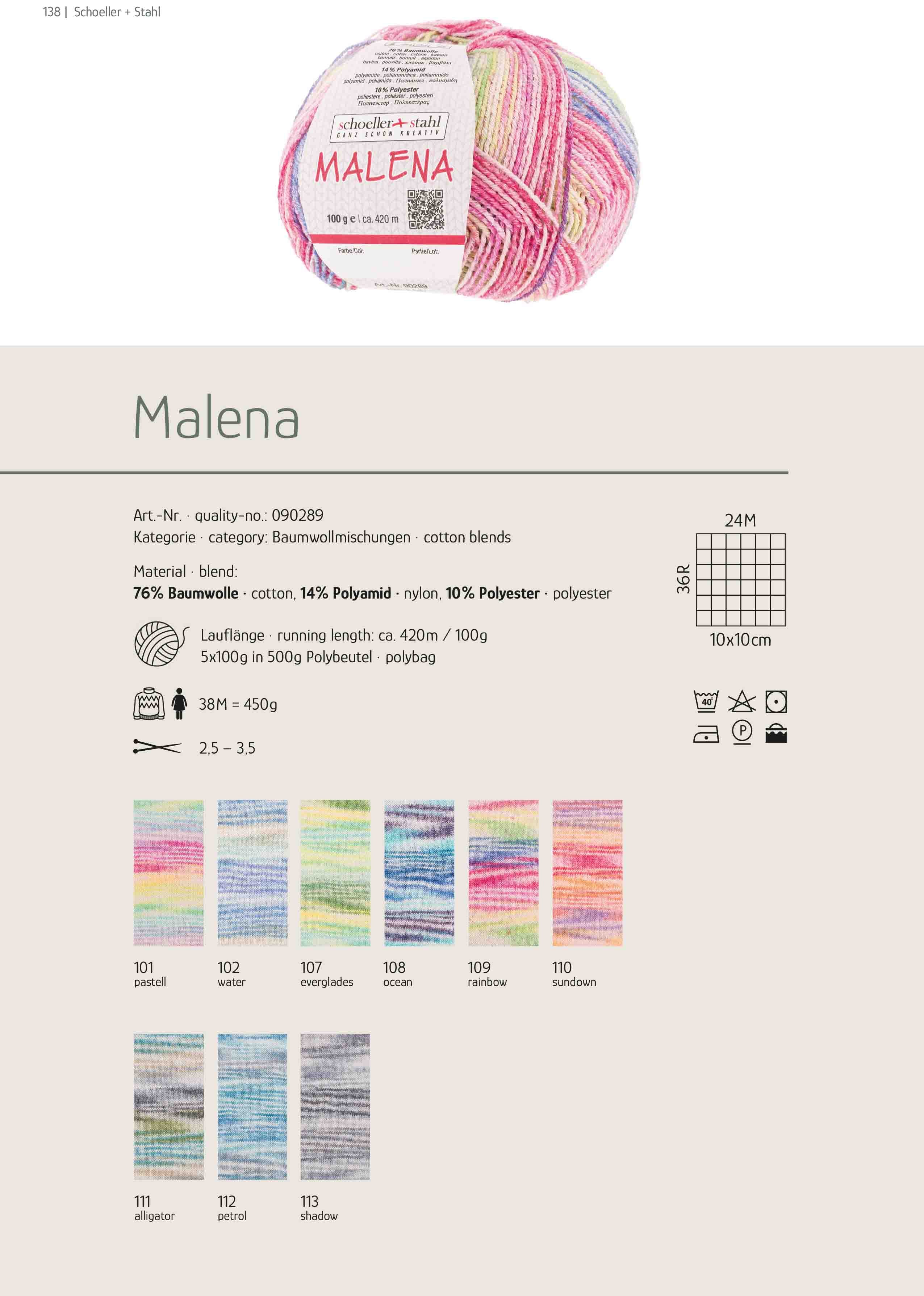 SCHOELLER+STAHL MALENA – Asammy's Yarn Shop